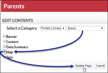 Add a New Portlet to a Page